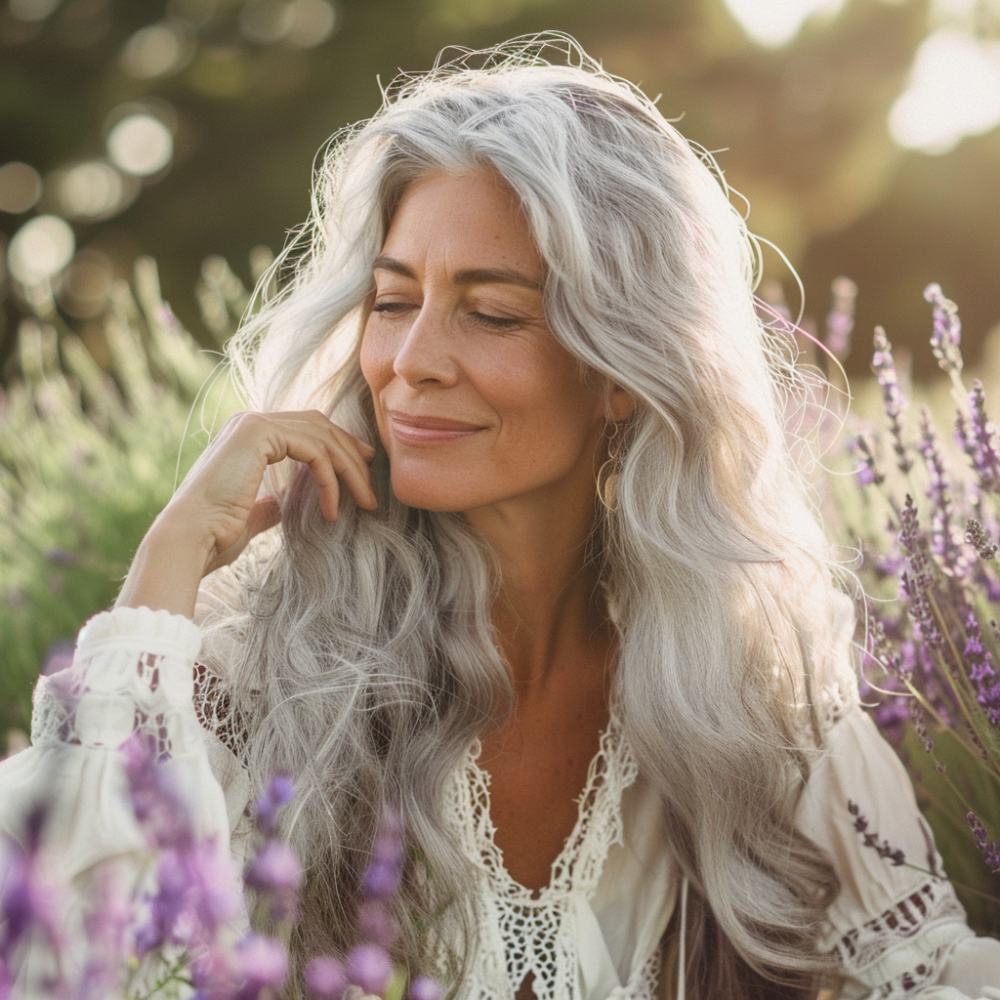 Embracing the Silver Shine: Natural Treatments for Beautiful Grey Hair ...